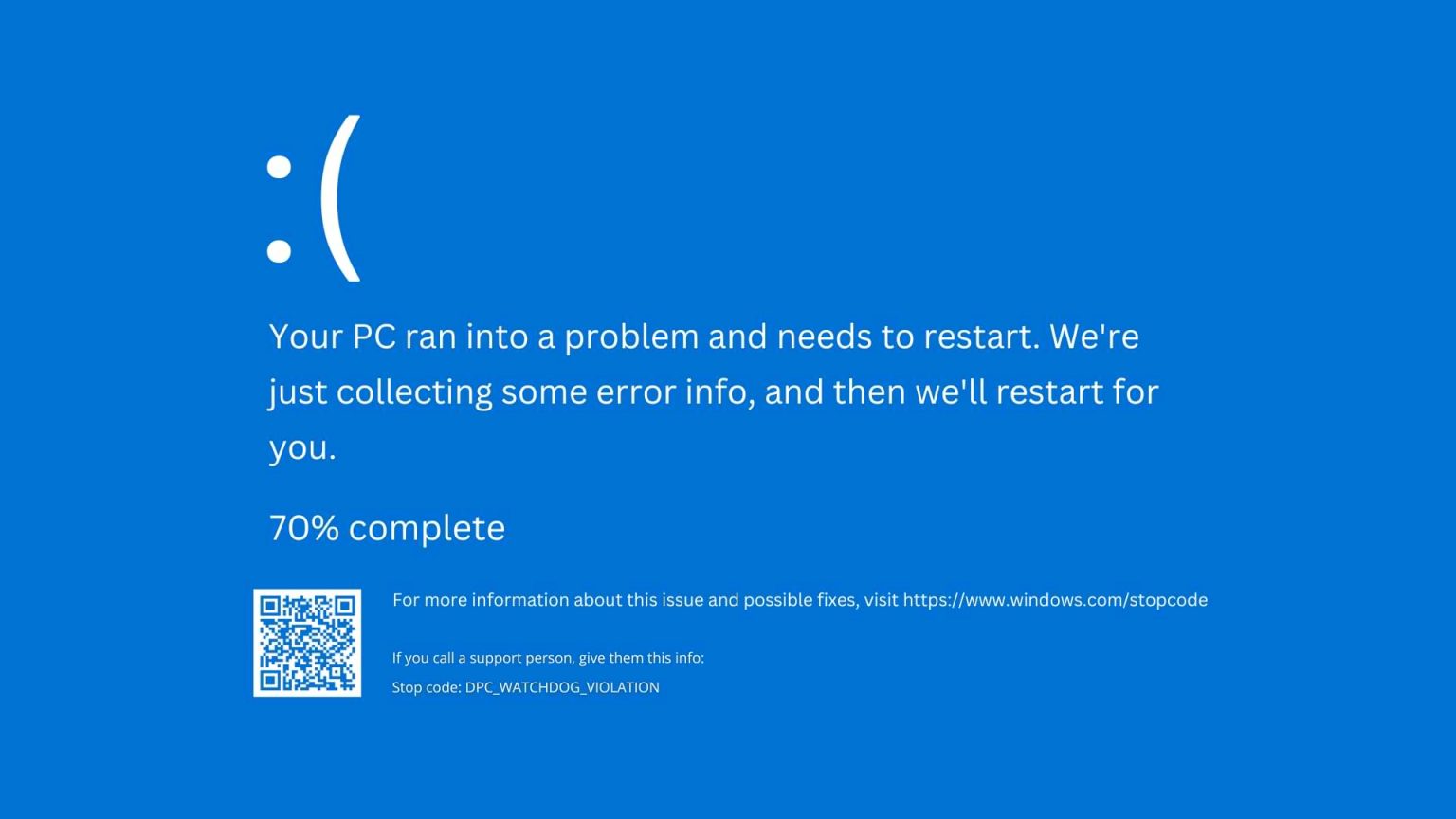 DPC Watchdog Violation » Windows 10 beherrschen