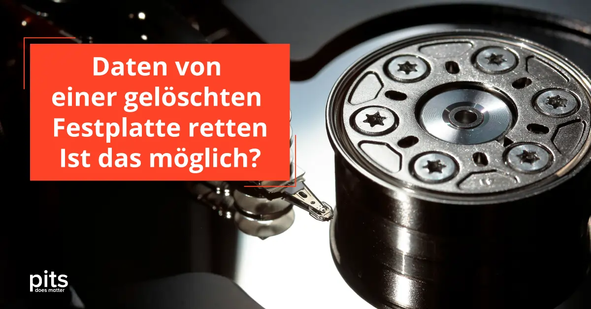 Rückgewinnung gelöschter Daten » Festplatten-Rettungstipps